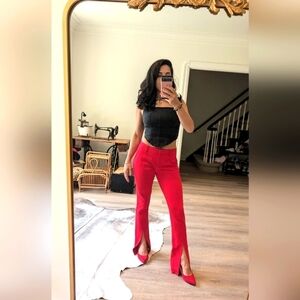 A.L.C. | Pants & Jumpsuits | Alc Conway Split Flare Pant Nwt | Poshmark